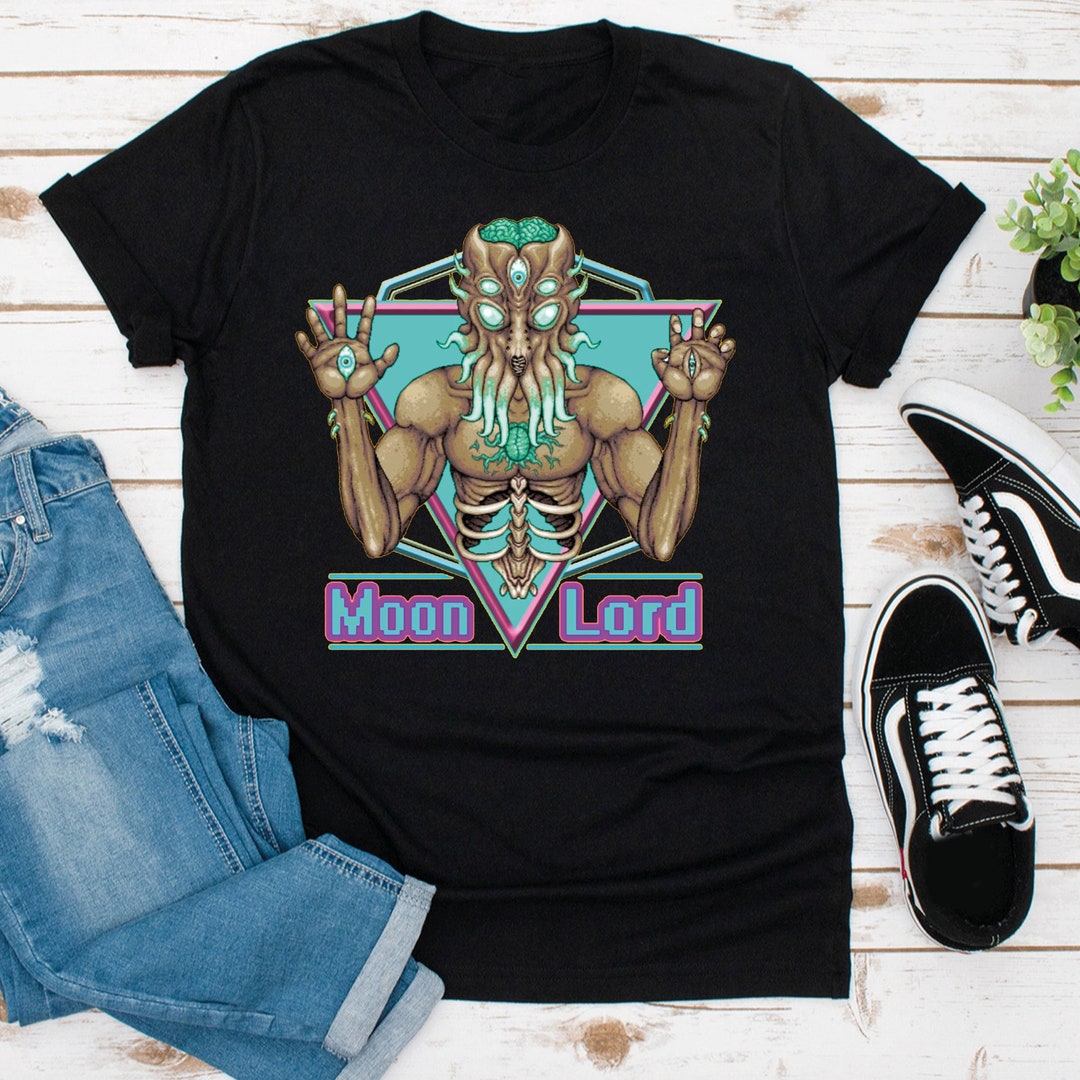 The Moon Lord Boss ,terraria Shirt , Terraria Game - Etsy