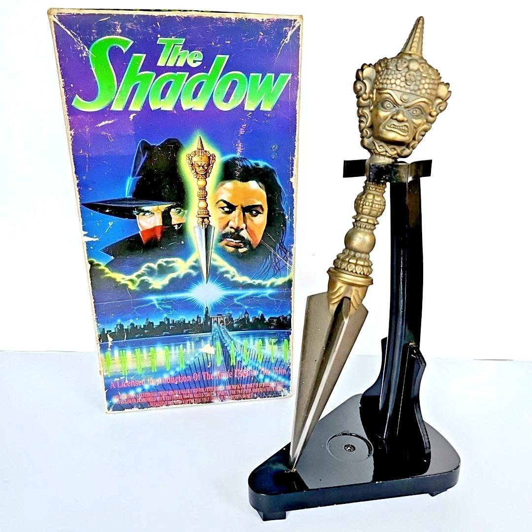 Vintage the Shadow Tibetan Phurba Dagger 1994 Licensed Reproduction in ...