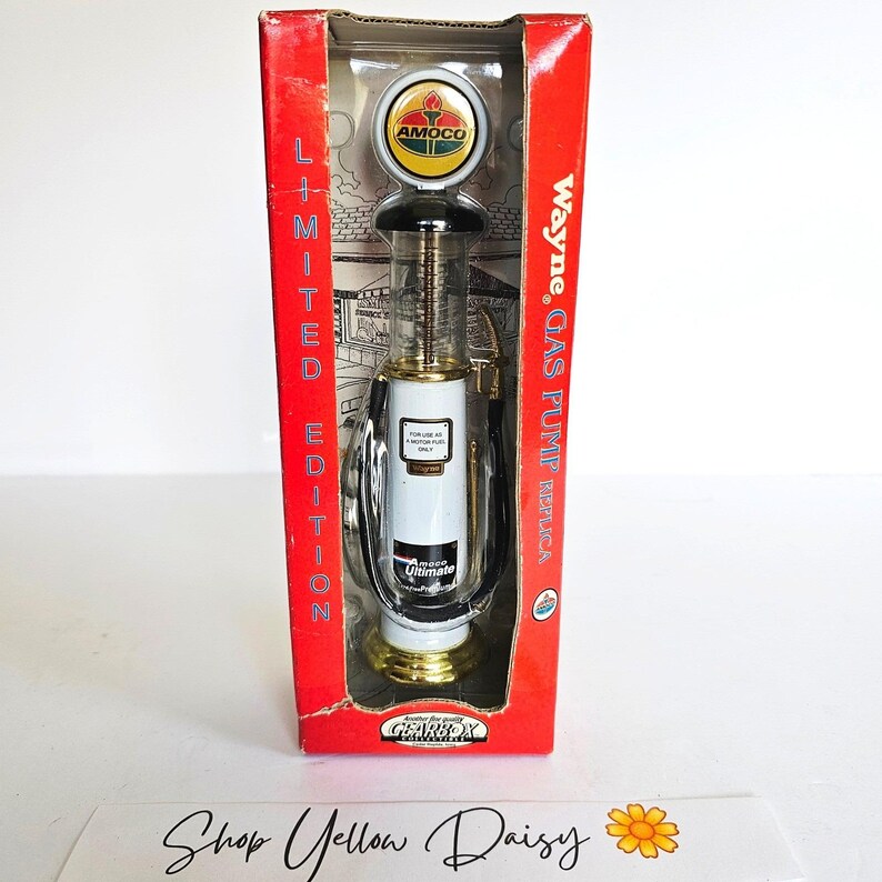 Amoco 1930's Wayne Gas Pump Replica Limited Edition Gearbox 07514 8 ...