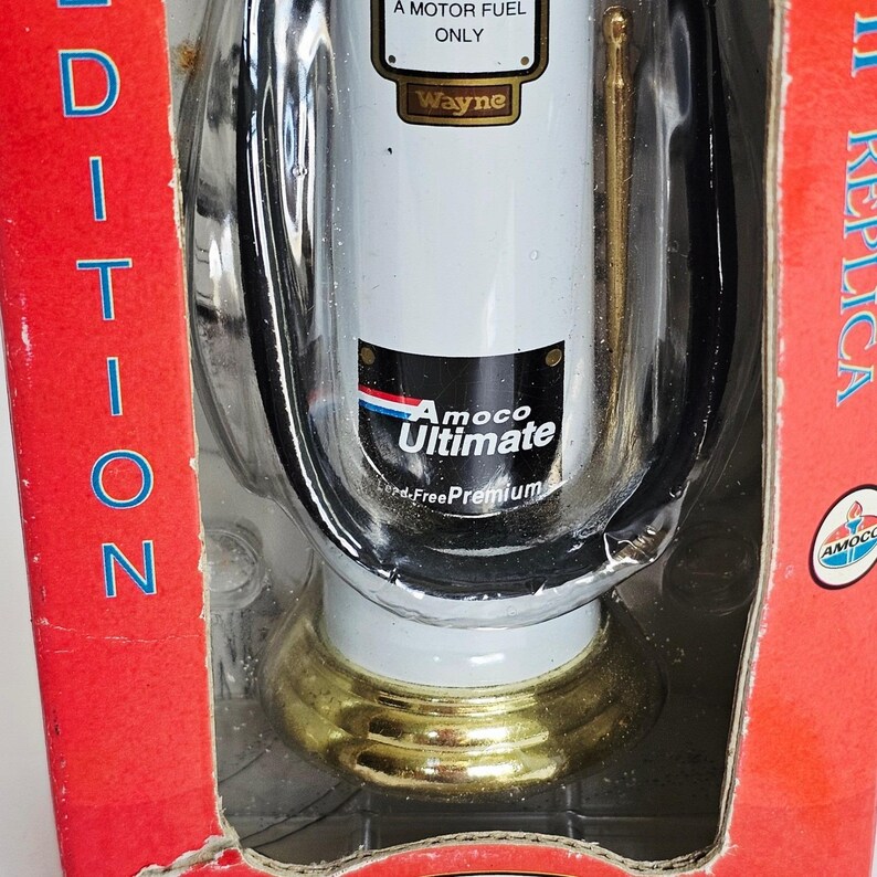 Amoco 1930's Wayne Gas Pump Replica Limited Edition Gearbox 07514 8 ...