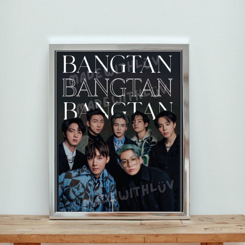 BTS Kpop Minimalist Album Art Print Poster DIGITAL DOWNLOAD - Etsy