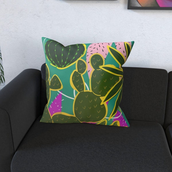 Cactus Cushion - Etsy UK
