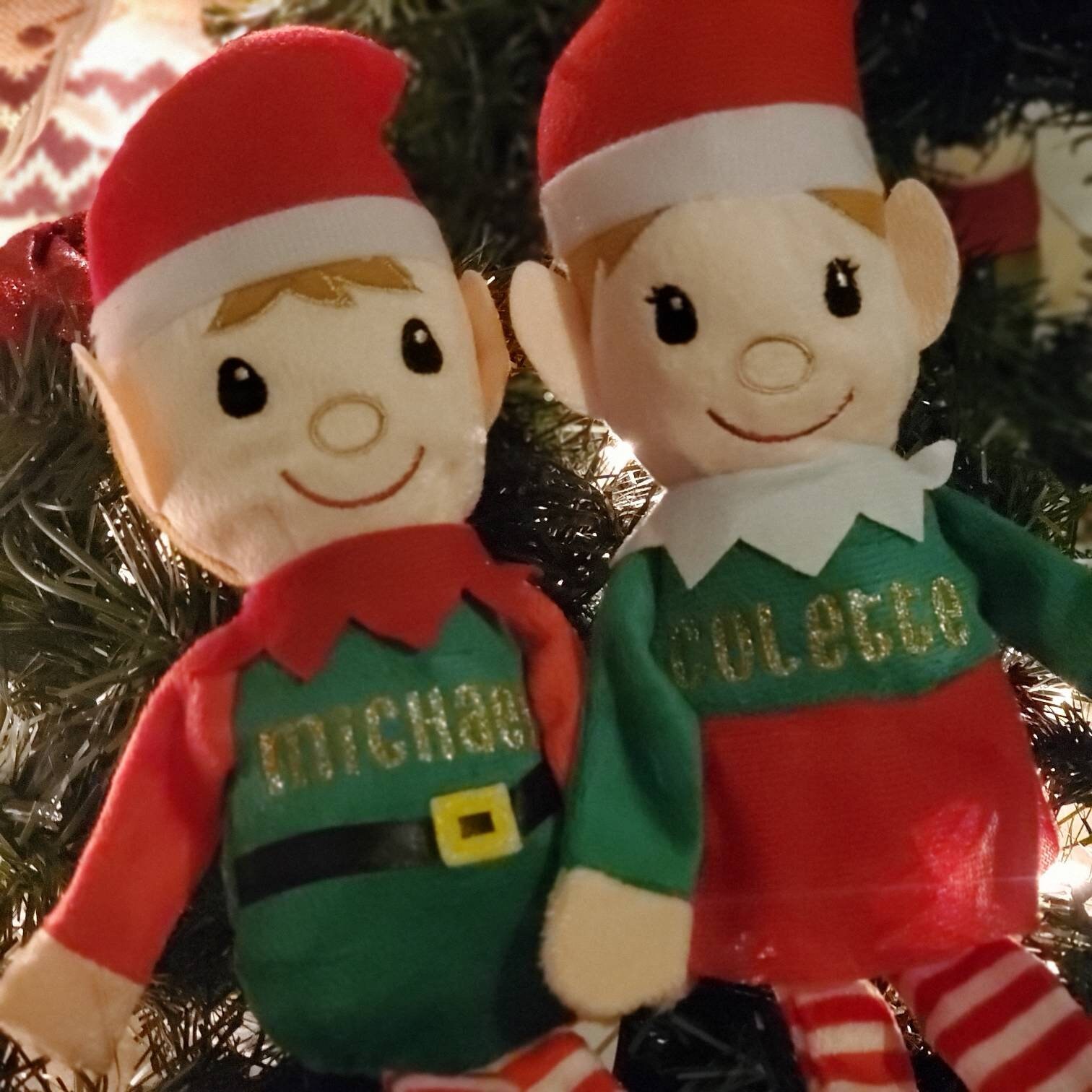 Elf Buddy - Personalized Elf - Plush Elf - Stuffed CHRISTMAS Elf - Elf ...