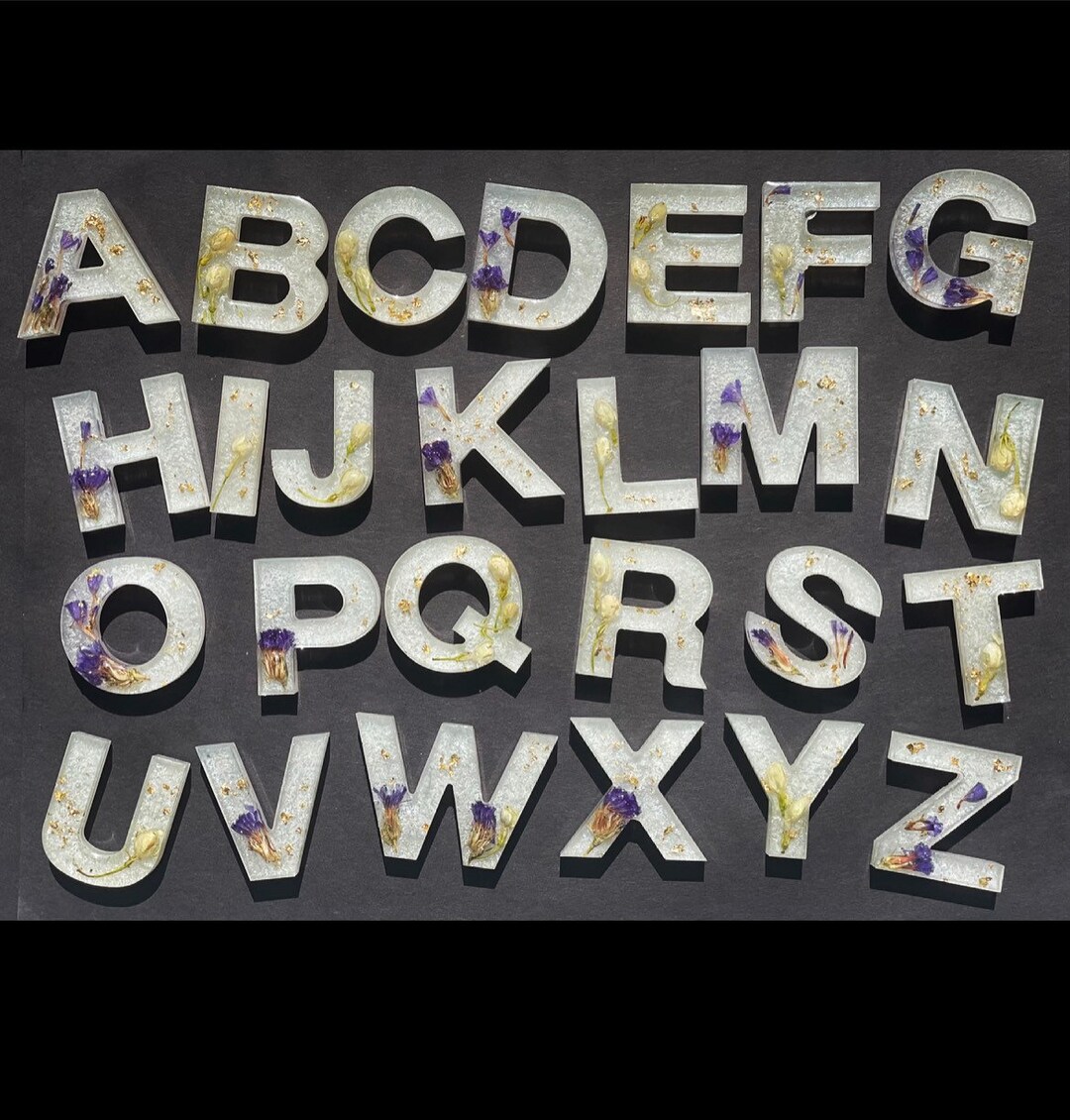 Custom Alphabet and Number Magnet Set - Etsy