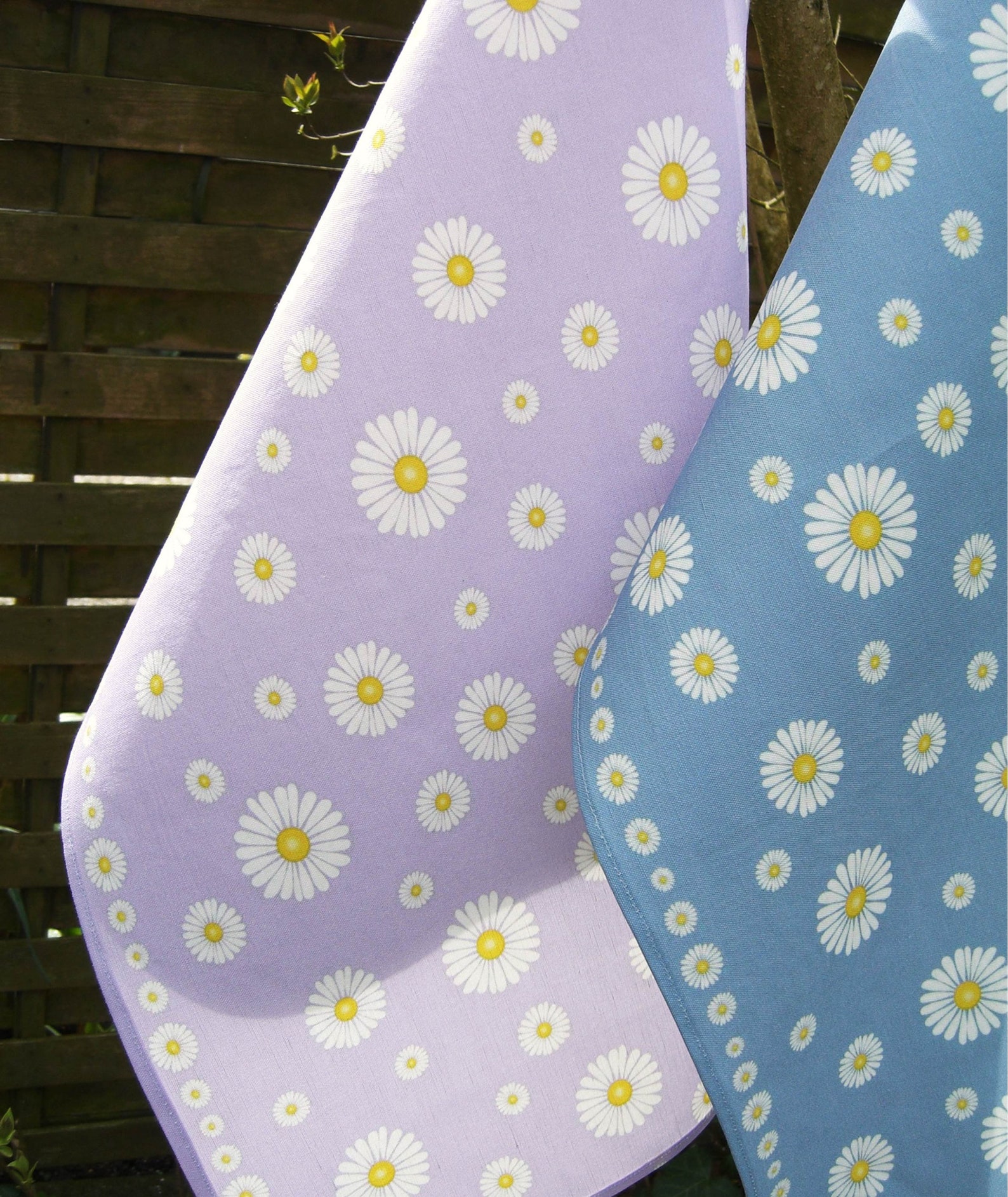 Tea towel dry towel Teatowel Daisy daisies light blue / jeans | Etsy