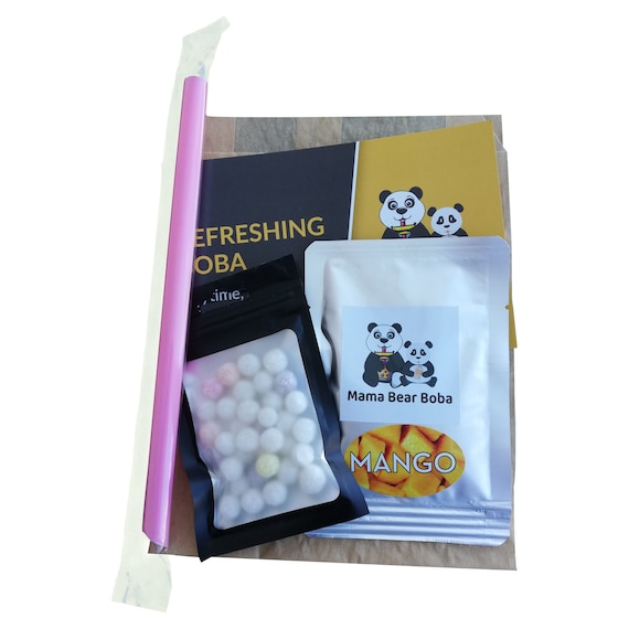 Boba Bubble Tea Sample Packet ONE SERVING Try Any of 18 | Etsy