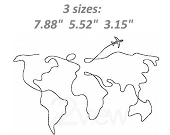 One line embroidery | Etsy