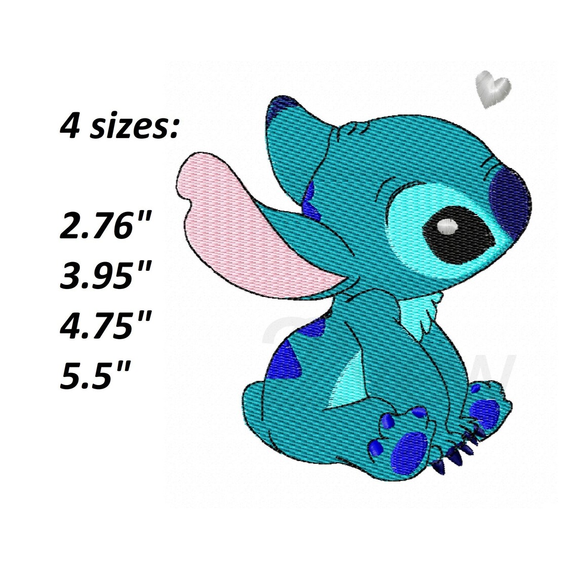 Lilo And Stitch Embroidery Designs Hand Embroidery