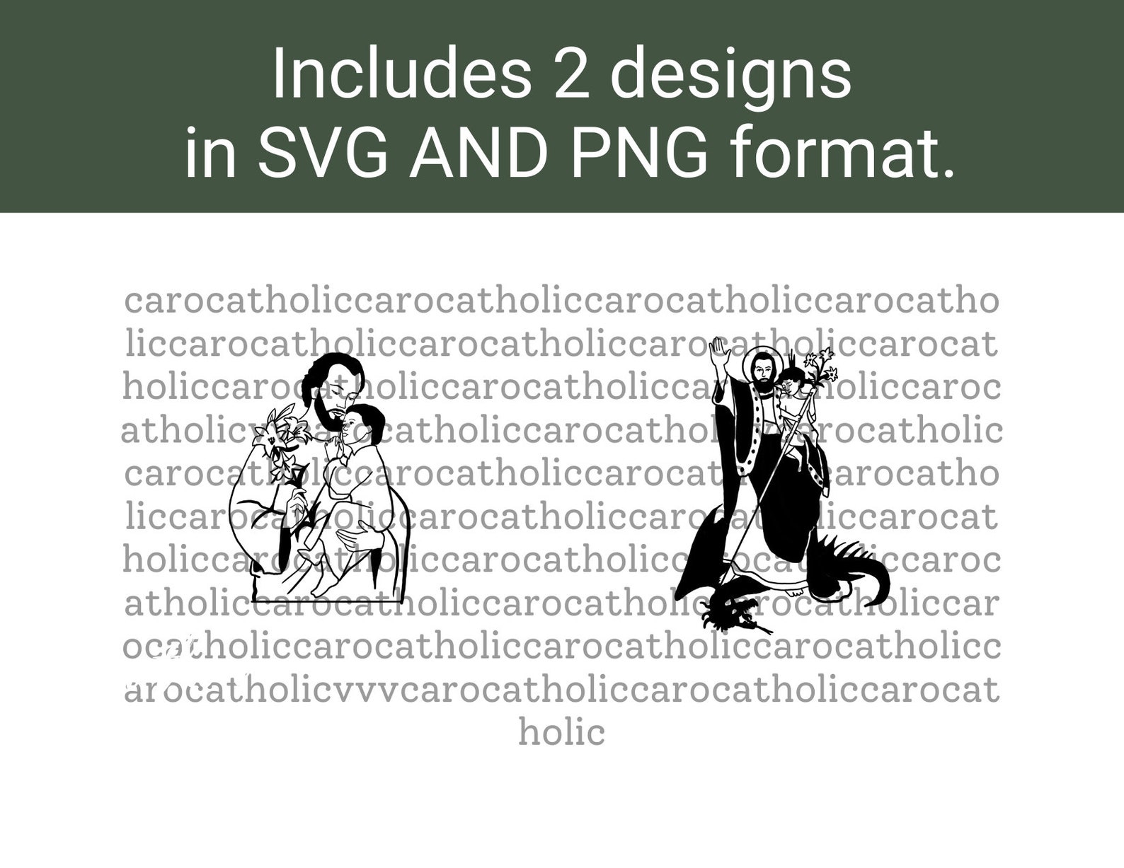 St. Joseph SVG Terror of Demons SVG Christian Svg Religious - Etsy