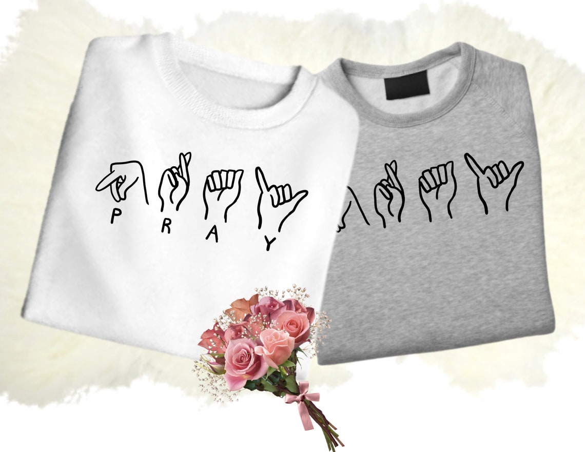 Prayer Hands Sign Language SVG Christian Svg Religious Svg - Etsy