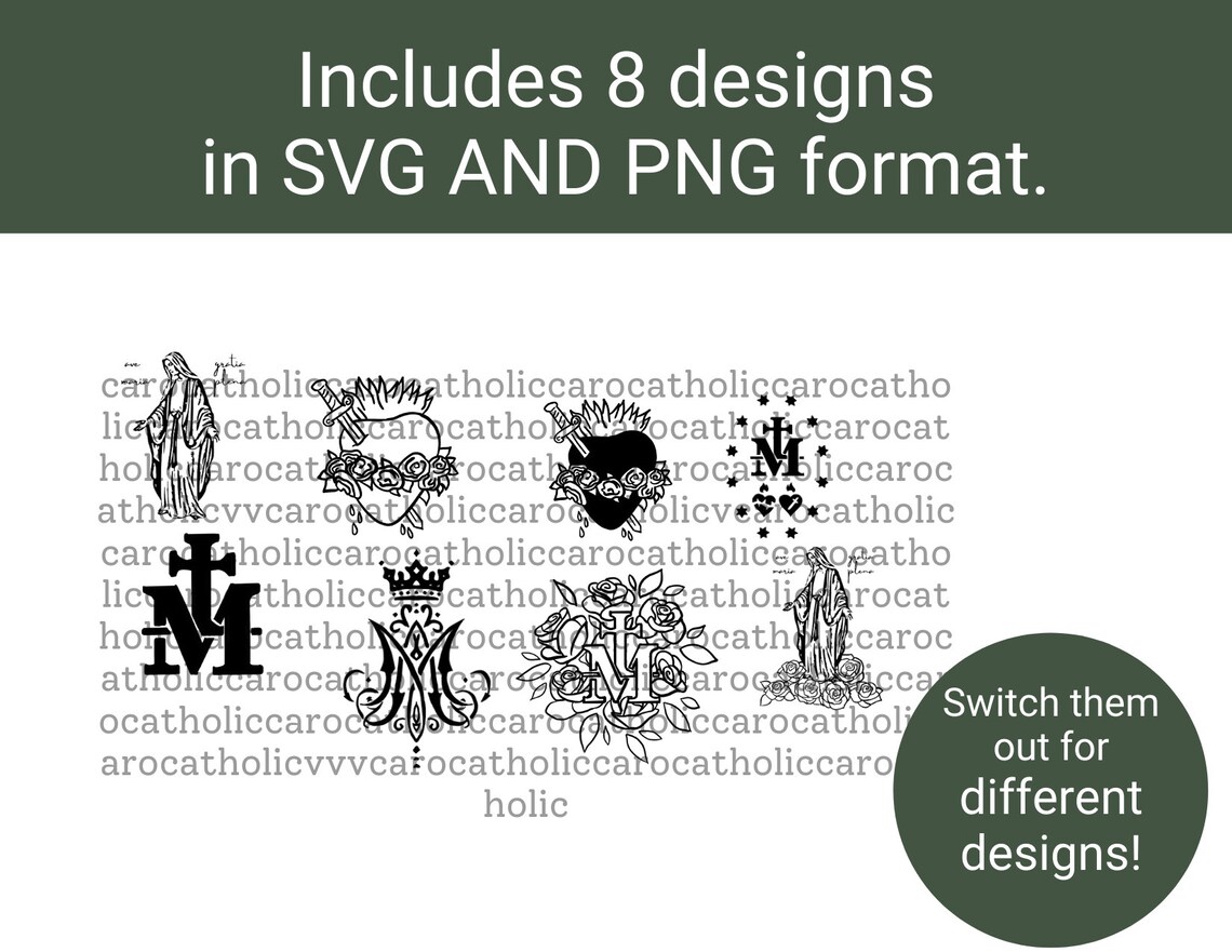 Marian SVG Bundle Catholic Ultimate Mary Bundle SVG Catholic - Etsy