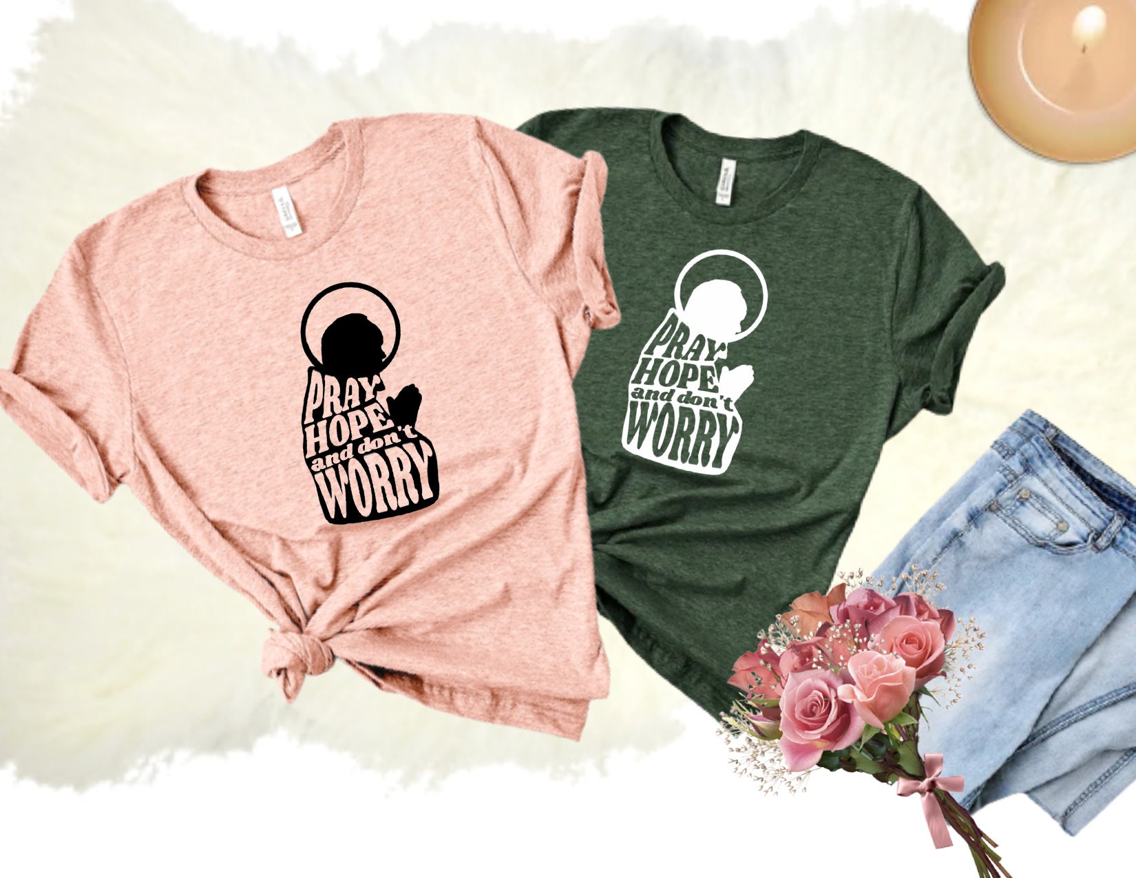 St. Padre Pio SVG, Pray, Hope, and Don't Worry Svg, Our Lady Svg ...