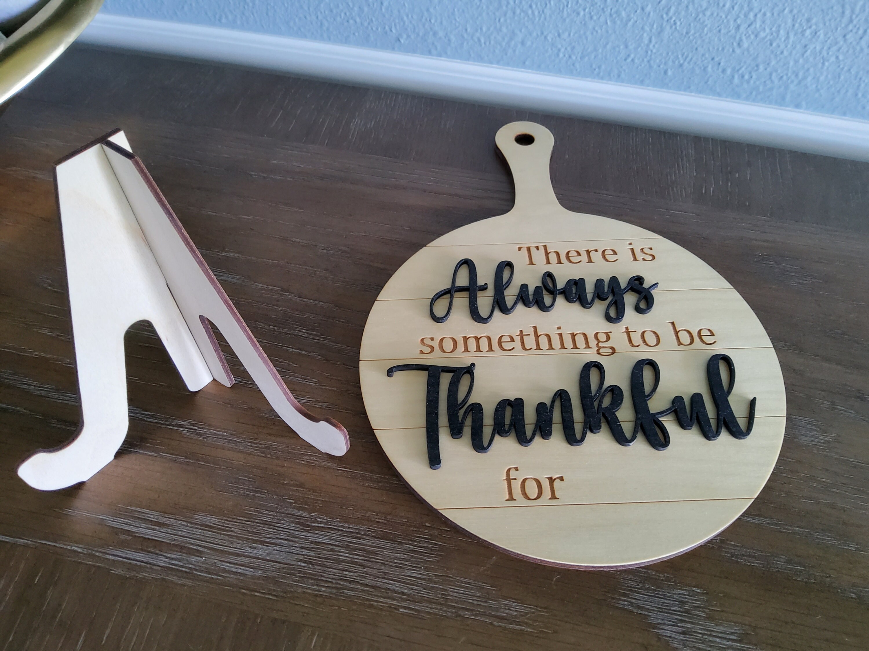 Farmhouse Shelf Decor /grateful, Always Something to Be Grateful for ...