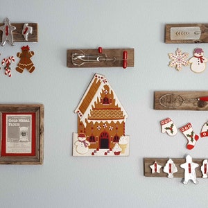 Sugar Cookie Wool Applique Christmas Ornaments Stitch Kit - Set of 3 ...