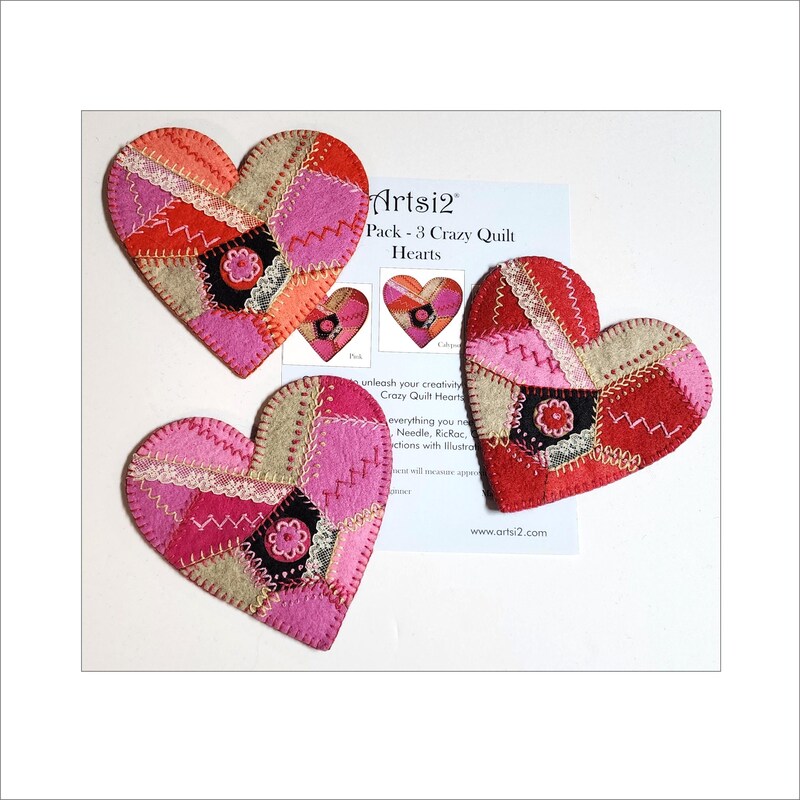 Boho Heart Quilt Kit - Etsy