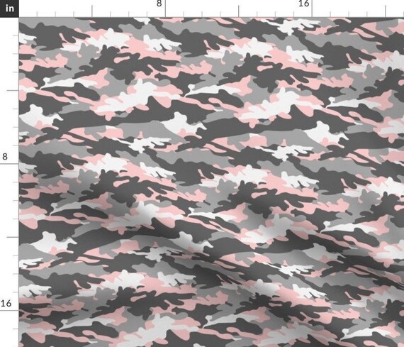 Pink Camo Fabric by the yardReady to Ship Fabric100% Premium | Etsy