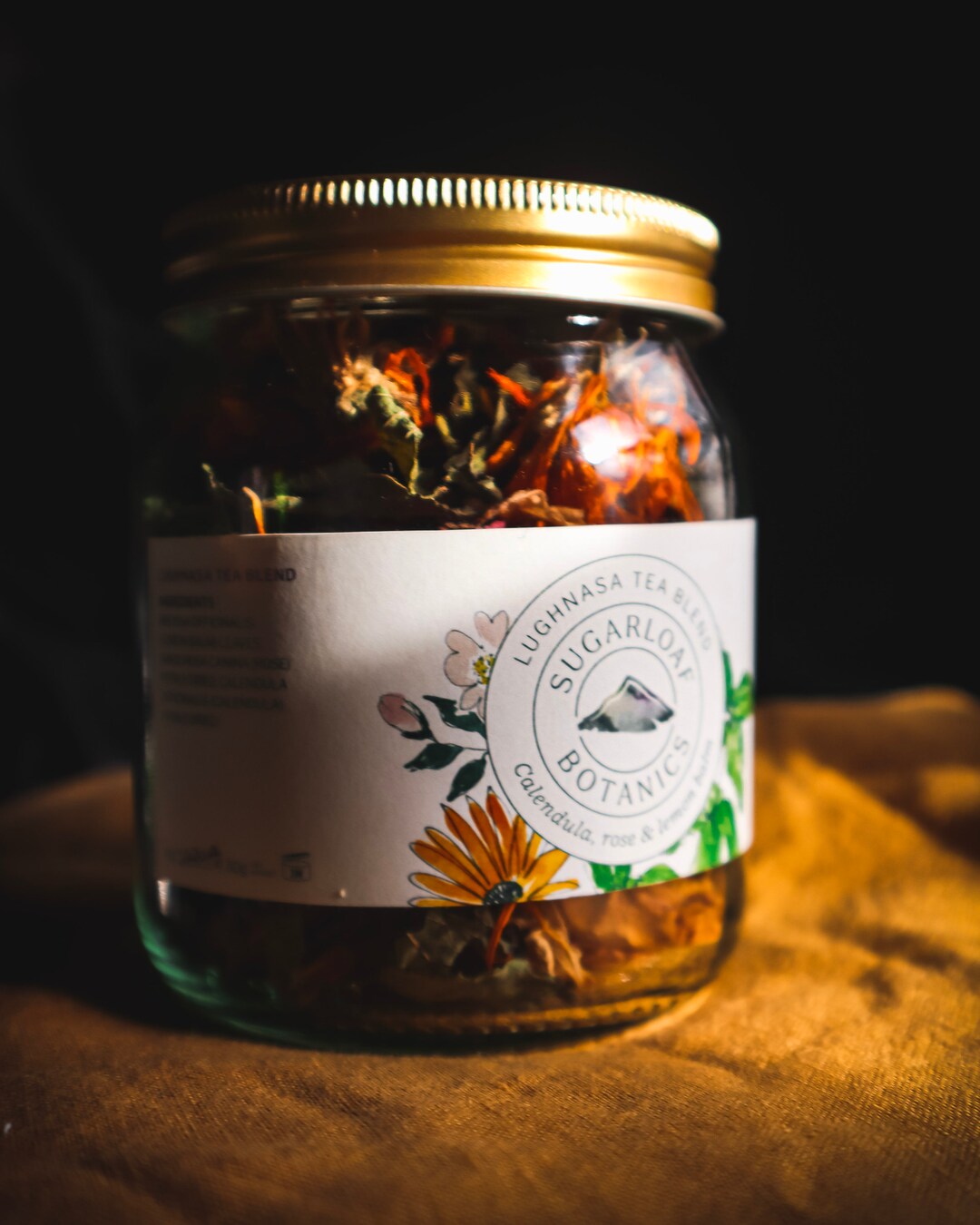 Calendula, Rose and Lemon Balm Tea Blend - Etsy