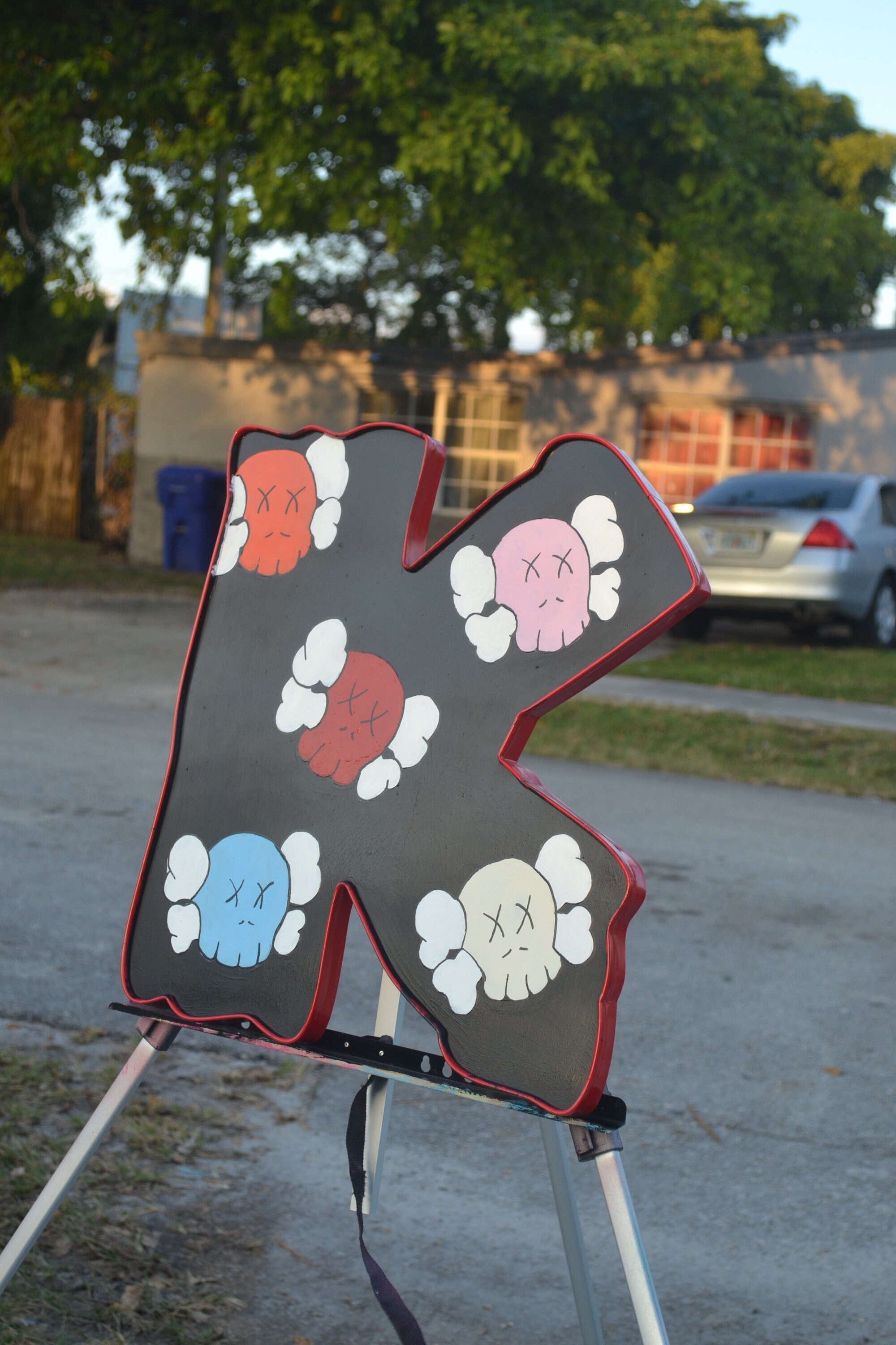 Kaws Letter K Custom | Etsy