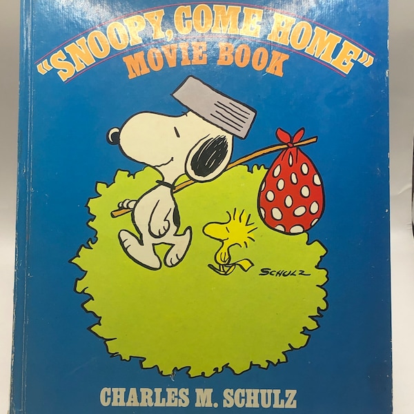 Snoopy Come Home Book - Etsy