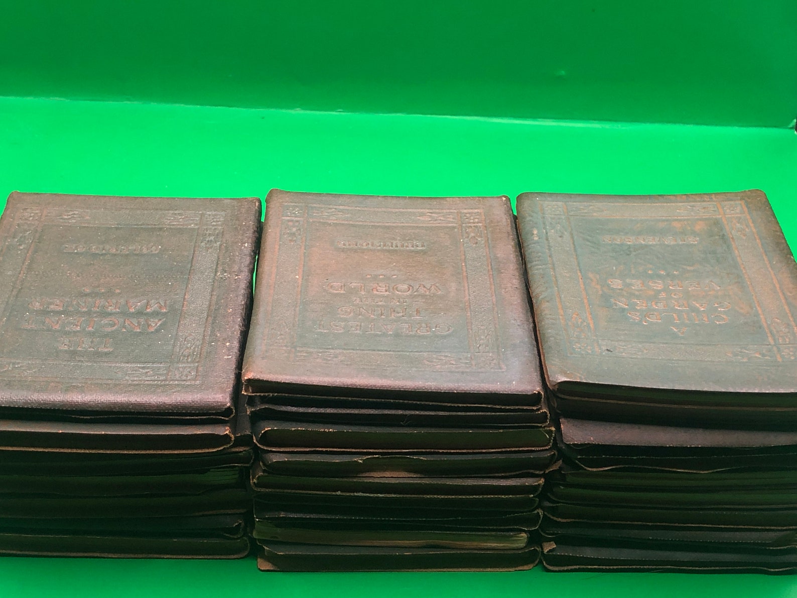 Antique 1920 the Little Leather Library W/26 Publishings. Redcroft ...