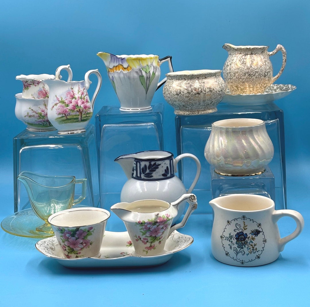 Vintage Sugar & Creamer Collection: 19 Piece Tea Party Lot - Etsy