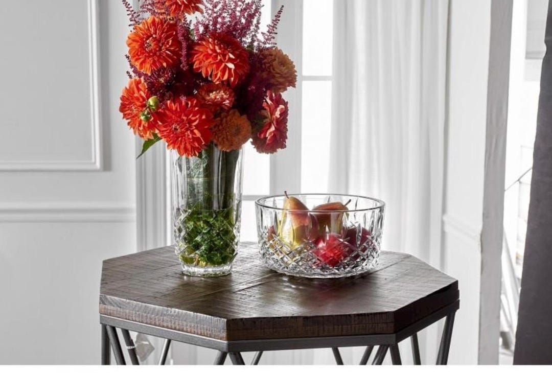 Waterford Markham Lead Crystal Bowl and Vase Set - Made in Germany - Etsy