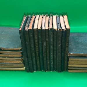 Antique 1920 the Little Leather Library W/26 Publishings. Redcroft ...