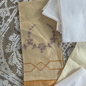 20 Piece Eclectic Collection of Vintage and Antique Linens. Vintage ...