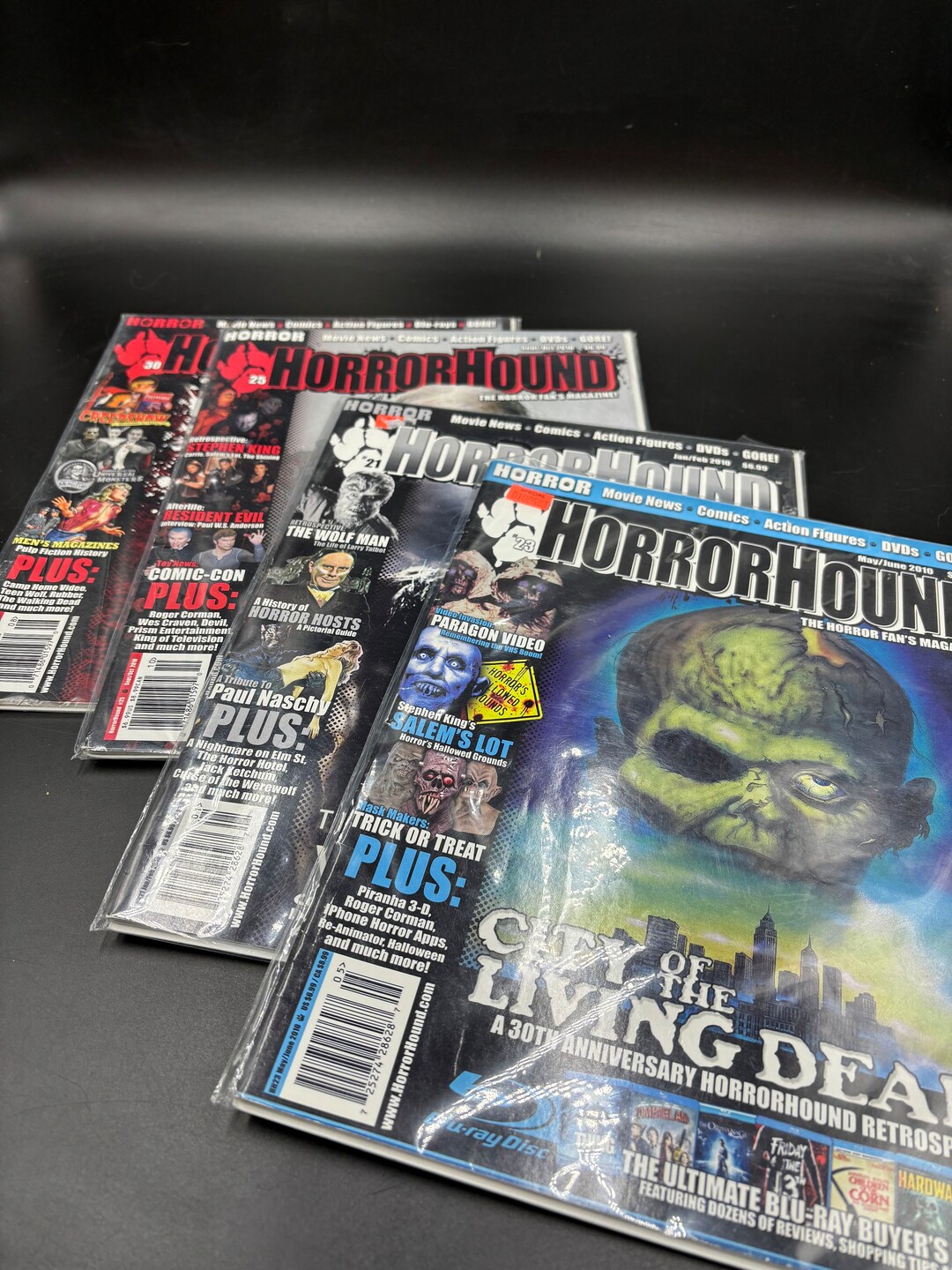 Horror Hound Magazines (x4) the Horrir Fan’s Magazine. Edition #21, #23 ...