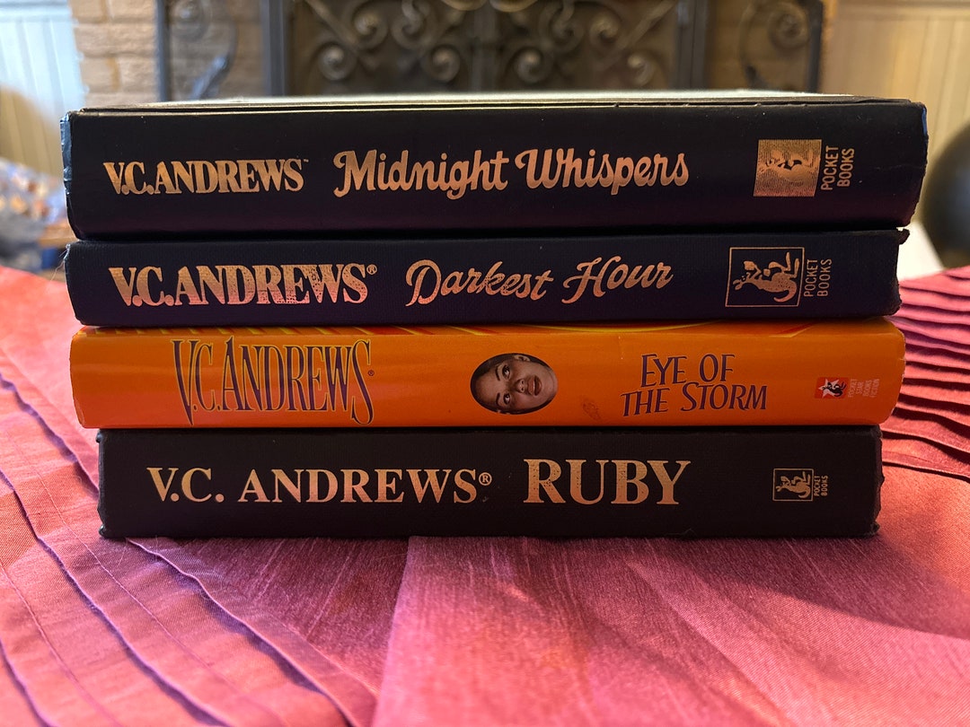 A Collection of 5 V.C. Andrews Novels. “midnight Whispers” “darkest ...