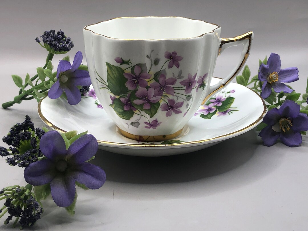 Royal London Bone China, England Teacup & Saucer X1610/86 - Etsy