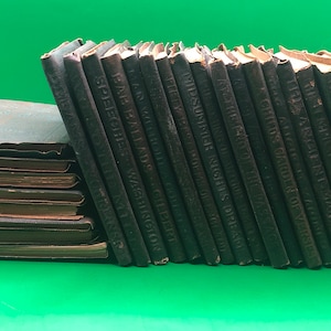 Antique 1920 the Little Leather Library W/26 Publishings. Redcroft ...
