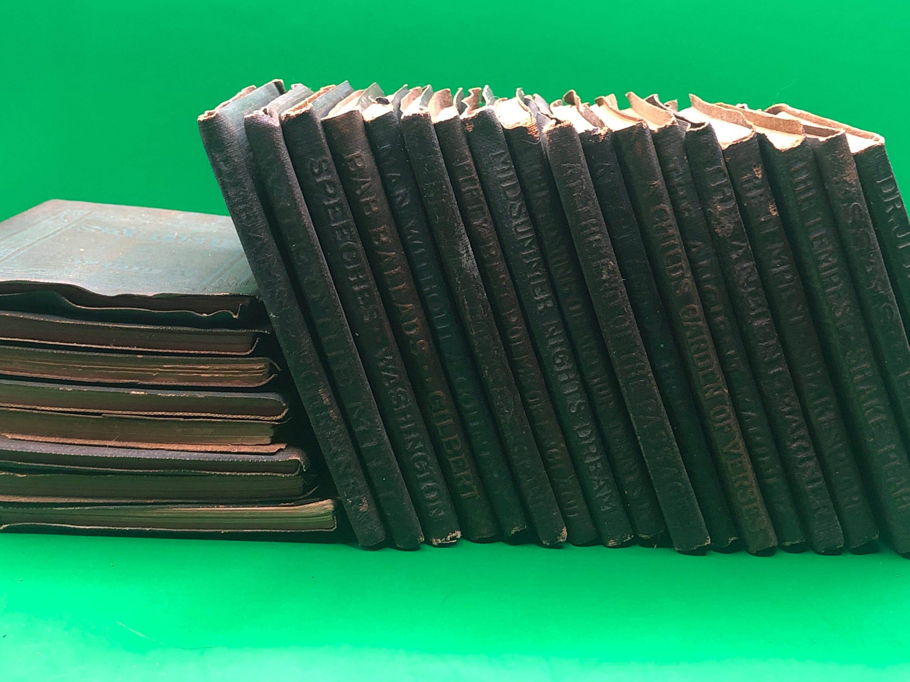 Antique 1920 the Little Leather Library W/26 Publishings. Redcroft ...