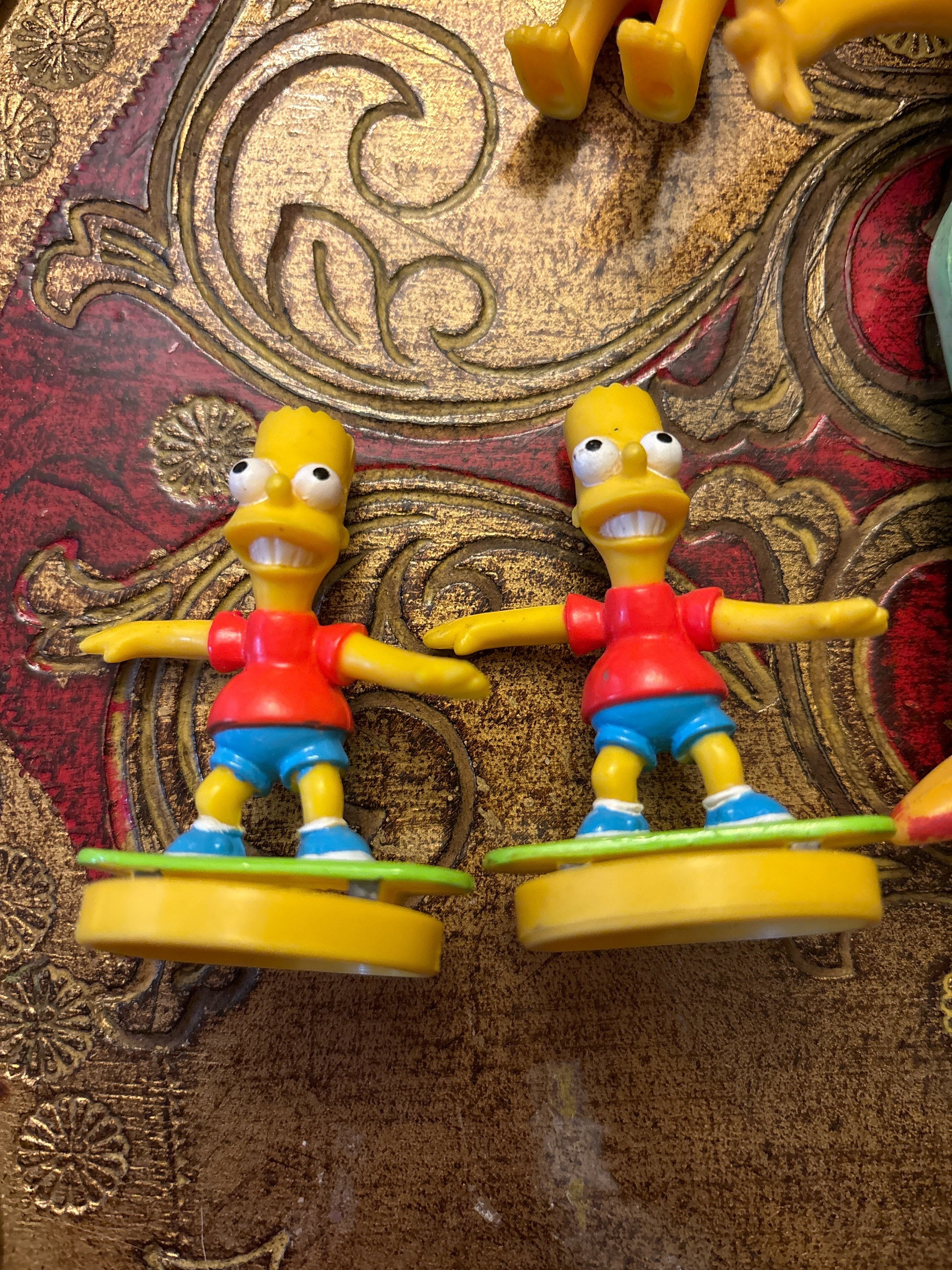 A Collection of the Simpsons Figurines. Marge. Bart. Lisa. - Etsy