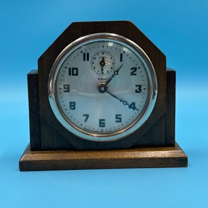 Antique Early 1900s, Gilbert Walnut Wooden Mantel Alarm Clock. - Etsy