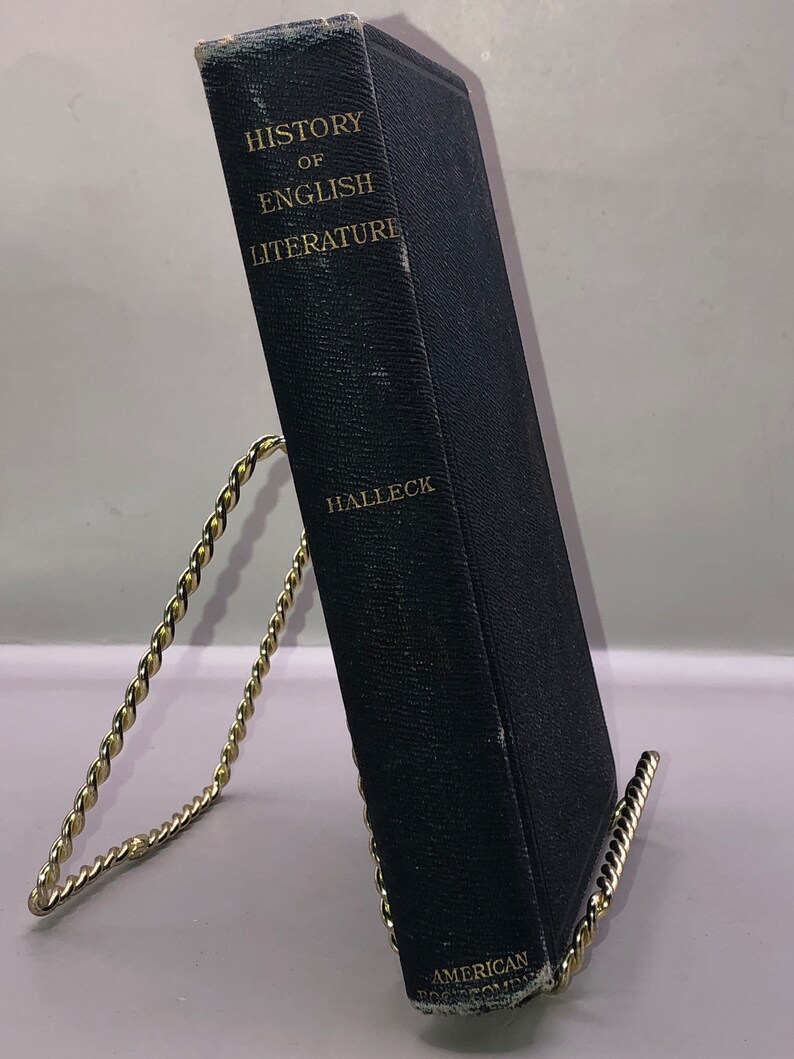 1900 history of English Literature by Reuben Post Halleck - Etsy