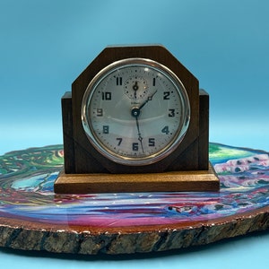 Antique Early 1900s, Gilbert Walnut Wooden Mantel Alarm Clock. - Etsy