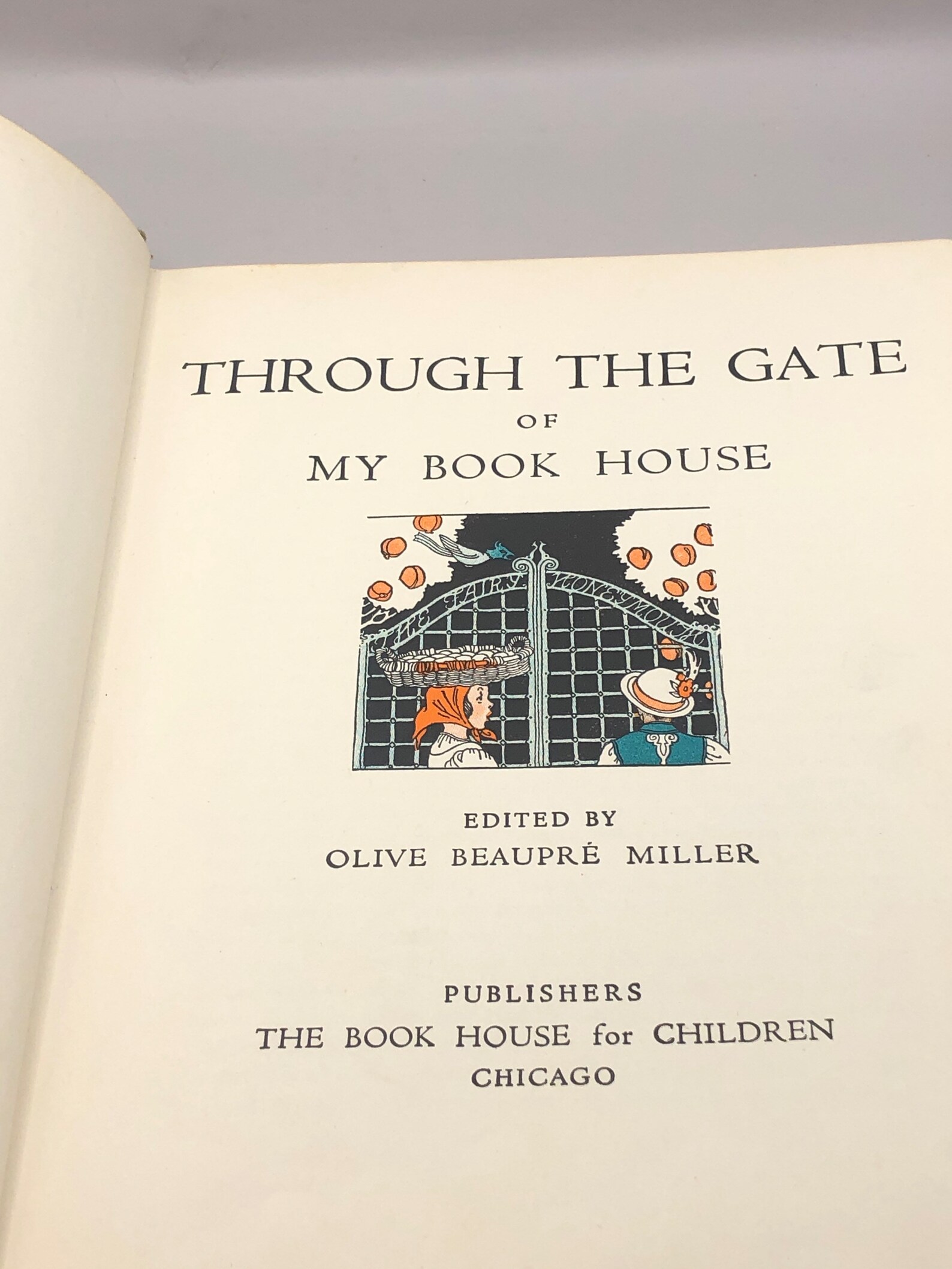 1953 35th Printing My Book House “through the Gate” Hardcover Book - Etsy