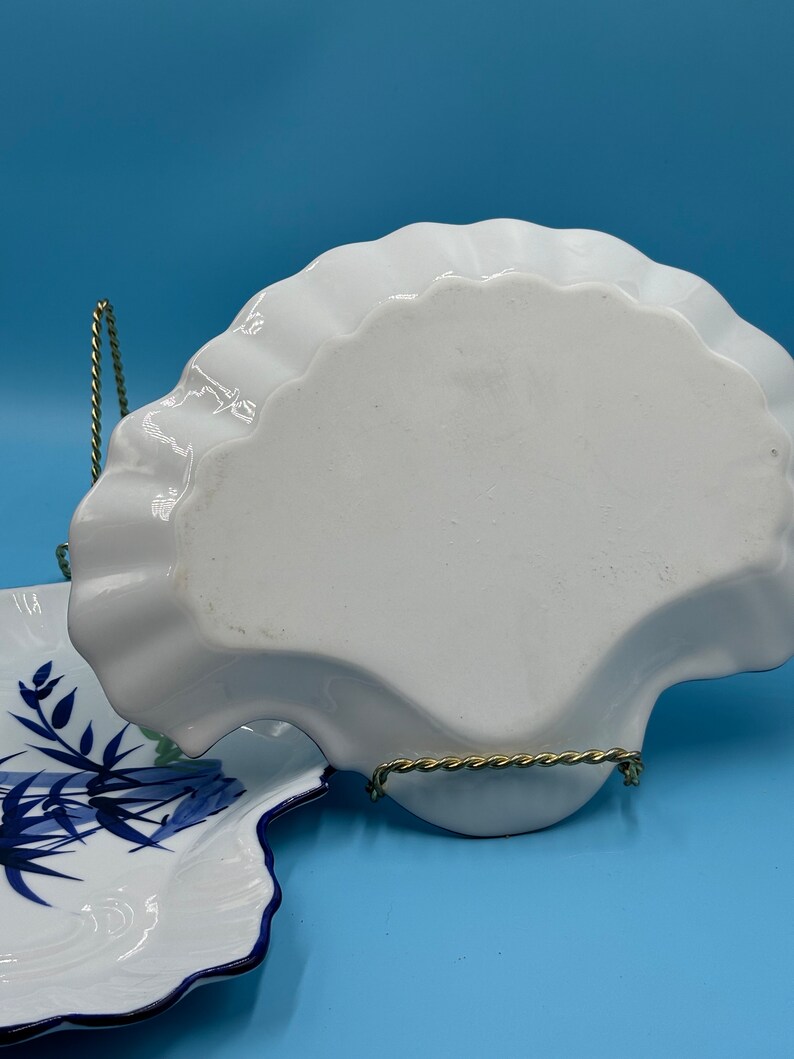 Jun Ye Porcelain Sushi Platter Set (10 Piece), Handpainted Nautical ...