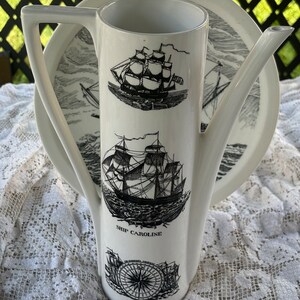 Seven Piece Nautical Coffee/tea Set. 1 Wedgewood Canadian Historical ...