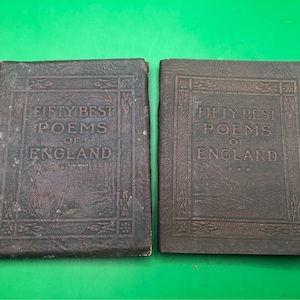 Antique 1920 the Little Leather Library W/26 Publishings. Redcroft ...