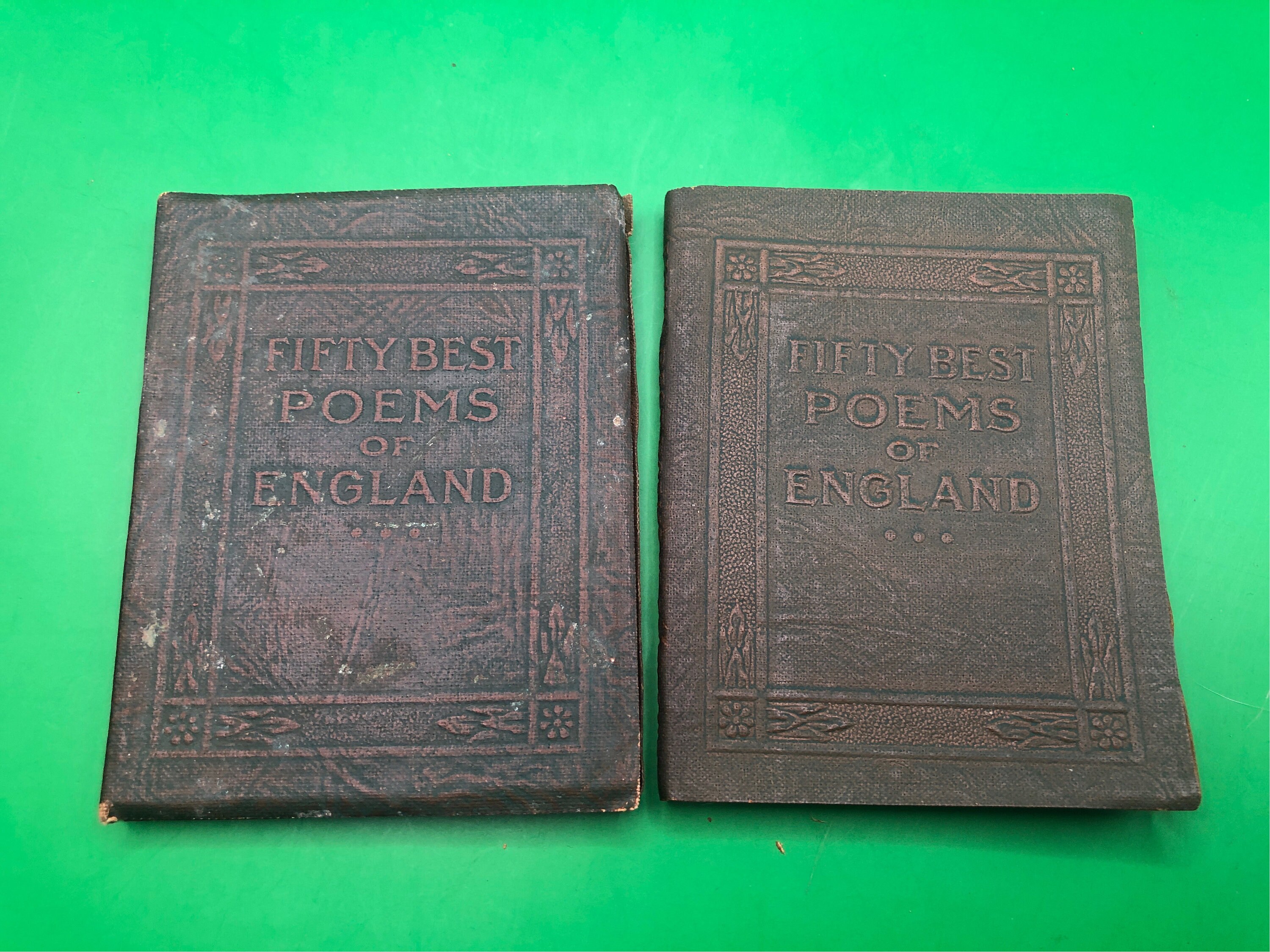Antique 1920 the Little Leather Library W/26 Publishings. Redcroft ...