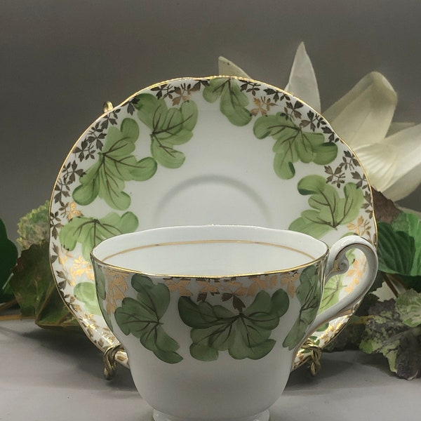 Green Teacup - Etsy