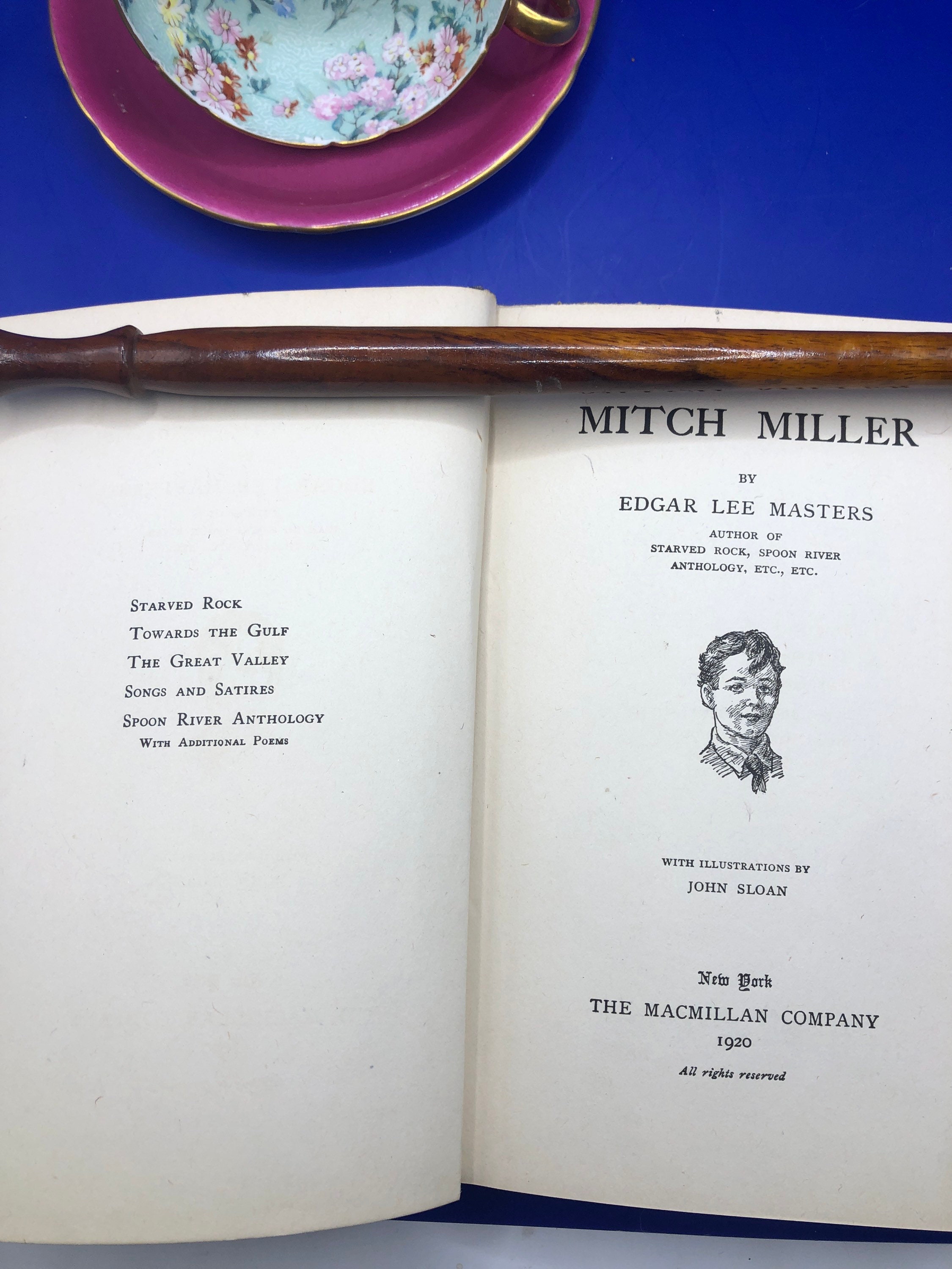 1920 “mitch Miller” by Edgar Lee Masters. - Etsy