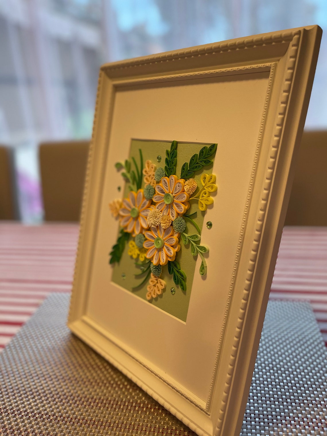 Quilling Art Framed Quilling Art Quilling Paper framework - Etsy France