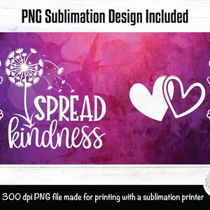 Cricut Mug Press Svg, Spread Kindness Mug Press, Kindness Mug, Mug ...