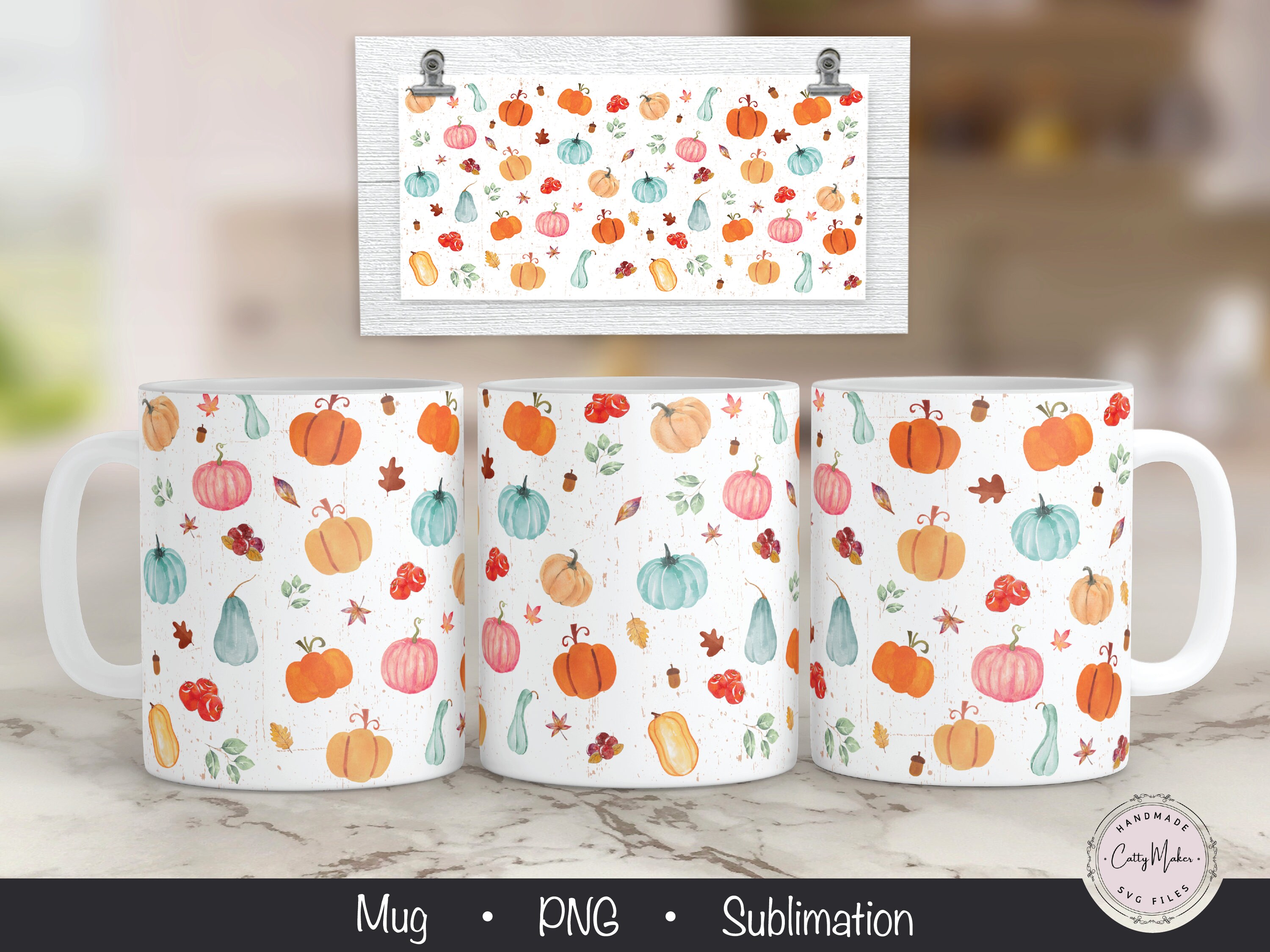Pumpkin Sublimation Fall Sublimation PNG Autumn Sublimation - Etsy