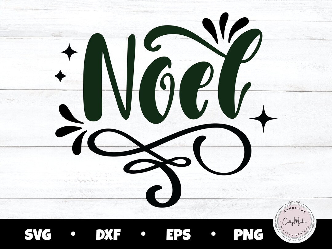 Noel Christmas SVG, Holiday Winter Cut File (digital Download) - Etsy