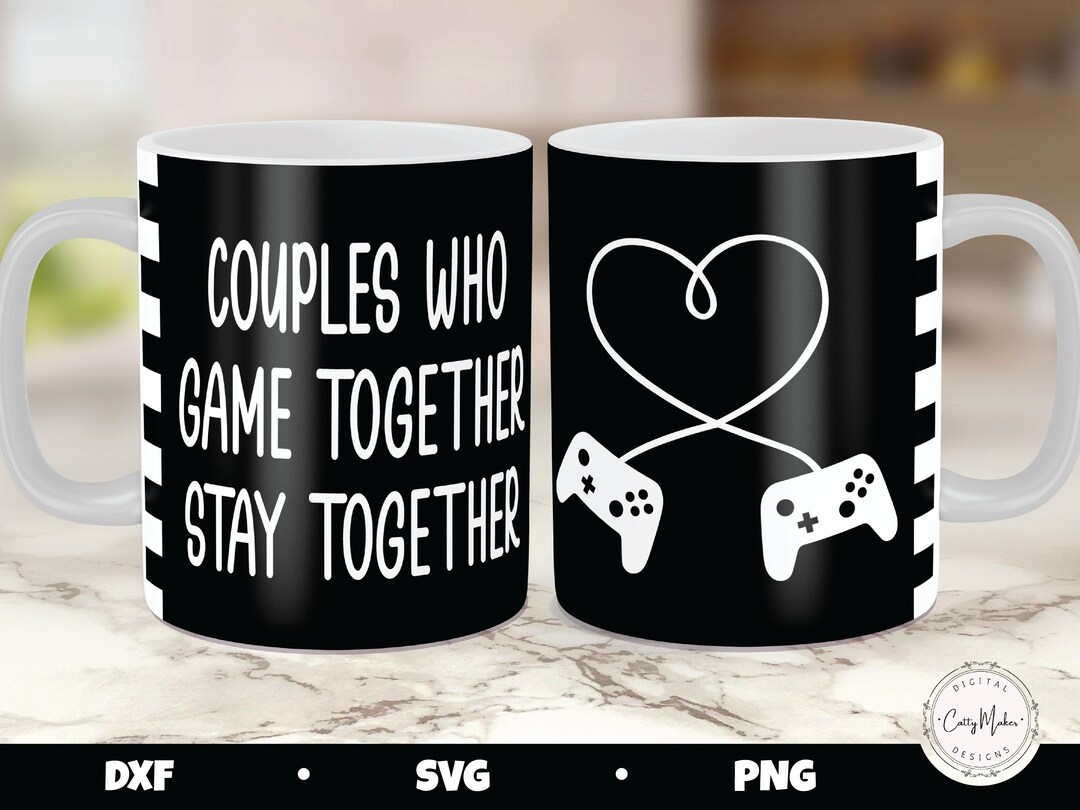Mug Press Design, Gaming Mug Press, Video Game Mug Press Svg ...