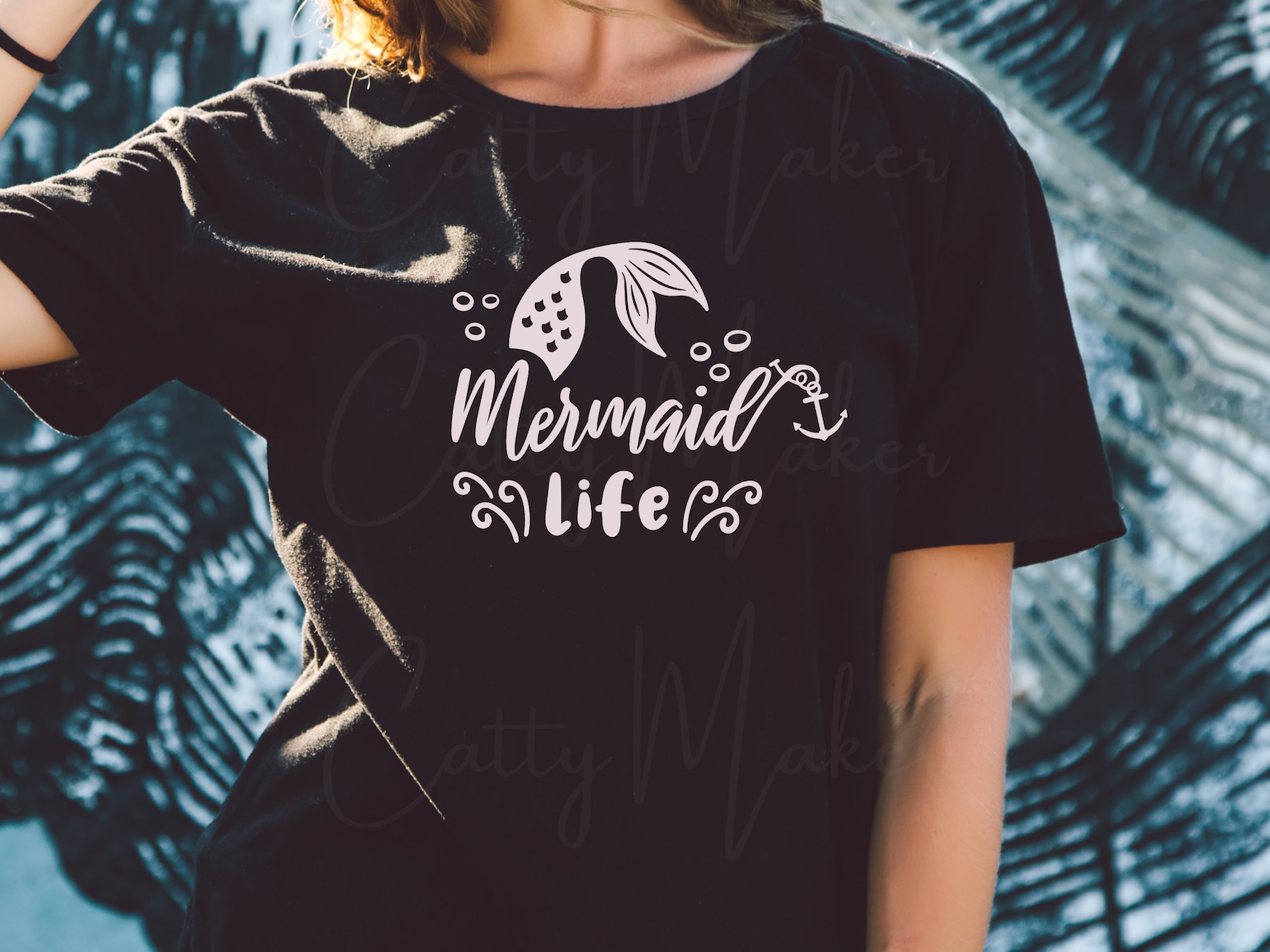 Mermaid Life SVG Digital Download Mermaid Life Clip Art - Etsy